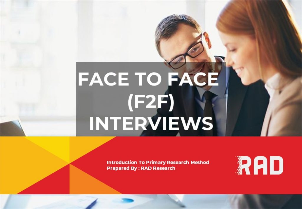 F2F (Face to Face) - RAD Research